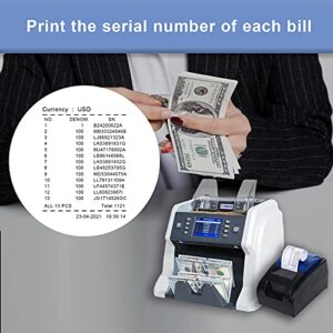 RIBAO Thermal POS Printer Receipt Printer Connect BC-55 BC-40 BCS-160 Mixed Bill Money Counter 58mm USB Cash Drawer Interface NOT for Square