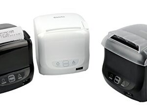 SAM4s GIANT100 Compact 3" Thermal POS Printer USB Serial Ethernet, Splash Cover Included, White