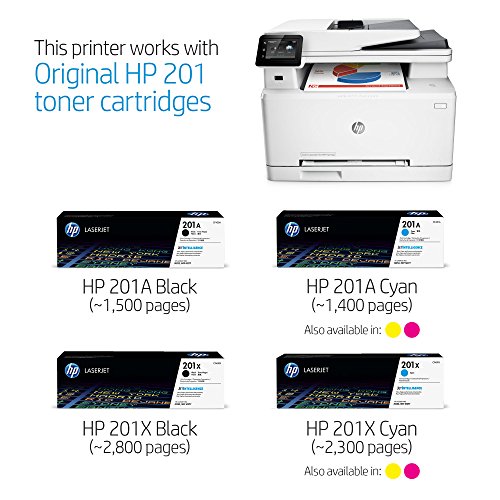 HP Laserjet Pro M277dw Wireless All-in-One Color Printer, Amazon Dash Replenishment Ready (B3Q11A)