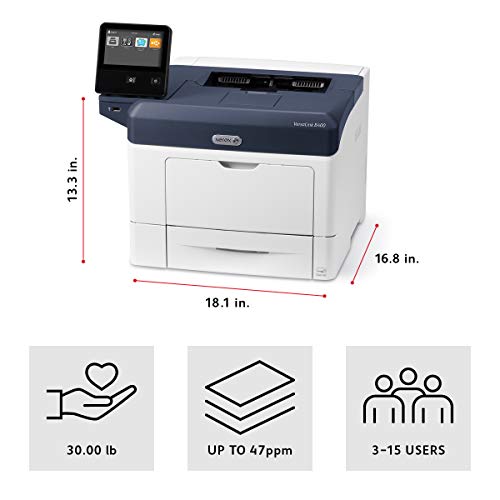 Xerox VersaLink B400/DN Monochrome Printer, Amazon Dash Replenishment Ready