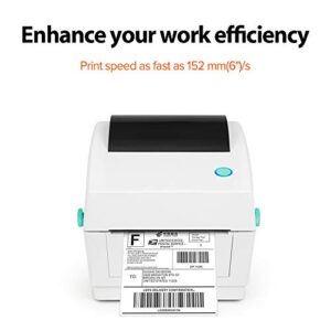 Fangtek Thermal Shipping Label Printer - Direct Thermal High Speed Printer - Compatible with Amazon, Ebay, Etsy, Shopify - 4×6 Label Printer & Multifunctional Printing