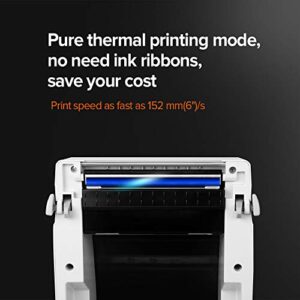 Fangtek Thermal Shipping Label Printer - Direct Thermal High Speed Printer - Compatible with Amazon, Ebay, Etsy, Shopify - 4×6 Label Printer & Multifunctional Printing