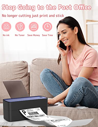 Itari Shipping Label Printer, Thermal Label Printer Work with Windows & macOS, Label Printer for Shipping Packages, 152mm/s, Compatible with Amazon, Ebay, Esty, Shopify, UPS, FedEx, USPS