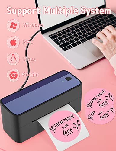 Itari Shipping Label Printer, Thermal Label Printer Work with Windows & macOS, Label Printer for Shipping Packages, 152mm/s, Compatible with Amazon, Ebay, Esty, Shopify, UPS, FedEx, USPS