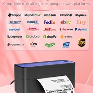 Itari Shipping Label Printer, Thermal Label Printer Work with Windows & macOS, Label Printer for Shipping Packages, 152mm/s, Compatible with Amazon, Ebay, Esty, Shopify, UPS, FedEx, USPS