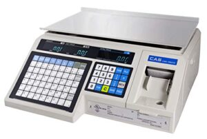 cas lp1000n label printing scale, 30lbs capacity, 0.01lbs readability