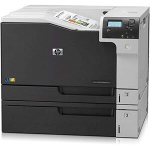 color laserjet enterprise m750dn wide format color laser printer/toner value bundle pack (d3l09a-rc) (renewed)