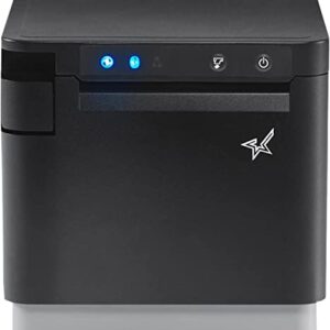 Star Micronics mC-Print3 MCP31L Direct Thermal only 3" POS Receipt Printer - USB-B, USB-A/Lightning, Ethernet (LAN), WebPRNT/CloudPRNT Connectivity - 203 dpi, 250mm/sec, Auto Cutter