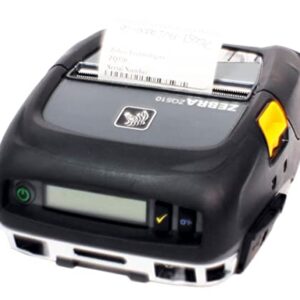 Zebra Technologies ZQ51-AUE0000-00 Portable Barcode Printer, ZQ510, 3" Size, Bluetooth 4, 203 DPI