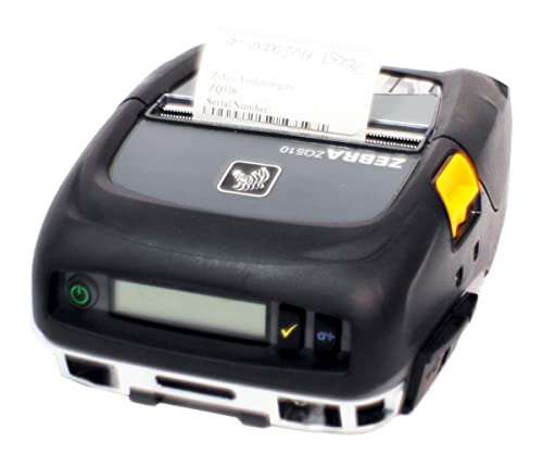 Zebra Technologies ZQ51-AUE0000-00 Portable Barcode Printer, ZQ510, 3" Size, Bluetooth 4, 203 DPI