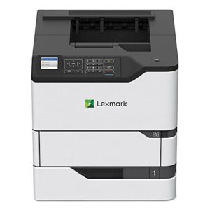 lexmark ms821n monochrome laser 55ppm 1200dpi – gray