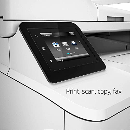 HP Laserjet Pro MFP M227fdw Wireless Monochrome All-in-One Laser Printer, Mobile Print&Copy&Scan&Fax, 1200x1200 dpi, 30ppm, Auto Duplex Print, 2.7" Color TS, Wi-Fi, Ethernet, Lanbertent Printer Cable