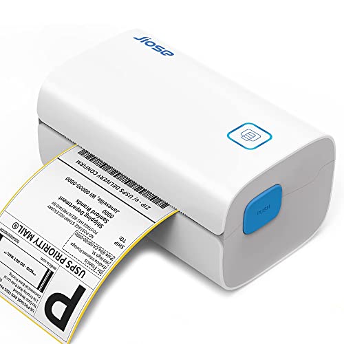 Jiose 4x6 Thermal Label Printer for Small Business - Shipping Label Maker for Postal Mailing Address