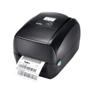 godex rt700i 4″ thermal transfer printer color display, 203 dpi, 7 ips, usb(h/d), rs232, ethernet, bt compatible