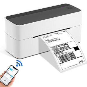 Phomemo Bluetooth Thermal Label Printer, Shipping Label - 4" x 6" Fan-Fold Labels, 500 pcs