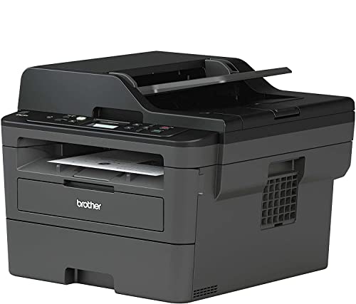 JAWFOAL Brother DCP-L2550DW All-in-One Wireless Monochrome Laser Printer, Print Scan Copy - 2400 x 600 dpi, 36 ppm, 250-Sheet, 50-Sheet ADF, Automatic Duplex Printing, Bundle