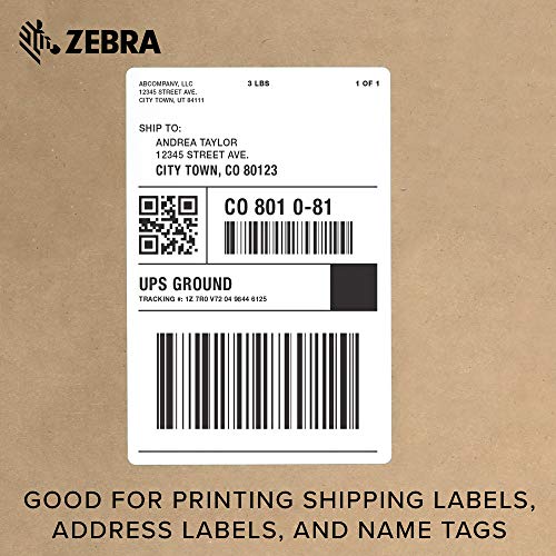 ZEBRA ZD620t Thermal Transfer Desktop Printer with LCD Screen 203 dpi Print Width 4 in WiFi Bluetooth USB Serial Ethernet ZD62142-T01L01EZ