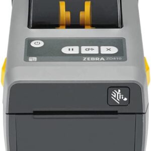 ZEBRA ZD410 Direct Thermal Only Desktop Barcode Label Printer - USB and USB Host, Modular Connectivity Slot - 203 DPI, 6 IPS, 2.2" Print Width, Monochrome - ZD41022-D01000EZ JTTANDS