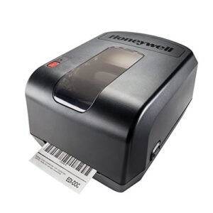 honeywell pc42twe01312 pc42t printer, latin fonts, usb, serial, us pc, ethernet, 1′ core, raw black