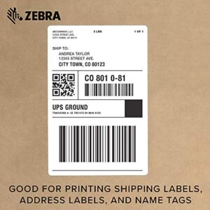 ZEBRA ZD420t Thermal Transfer Desktop Printer 300 dpi Print Width 4 in Ethernet USB ZD42043-T01E00EZ