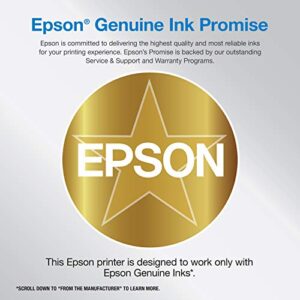 Epson Workforce Pro WF-7840 Wireless All-in-One Wide-Format Printer with Auto 2-Sided Print up to 13" x 19", 50-Page ADF, 500-sheet Paper Capacity. Full 1-Year Limited Warranty (Renewed)