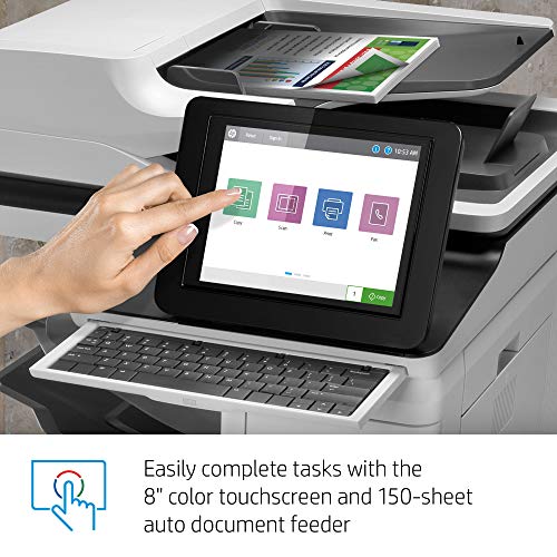 HP Color LaserJet Enterprise Flow MFP M681z | Streamline complicated workflows | Fast scan speeds | Built-in OCR software (J8A13A)