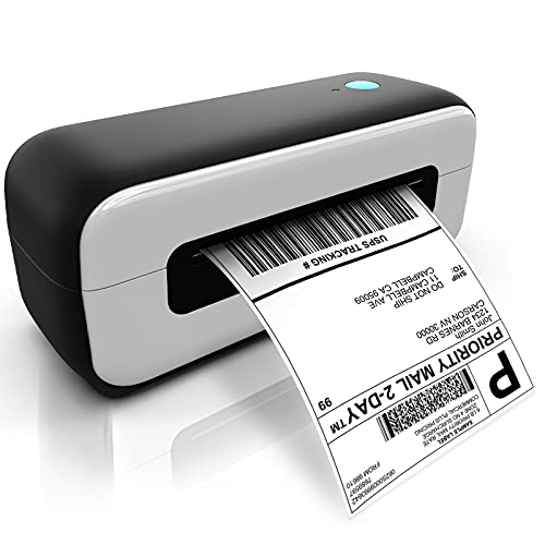 Shipping Label Printer, Thermal Printer for Shipping Labels, Label Printer for Shipping Packages - Compatible with USPS, Amazon, Shopify, Etsy, Ebay, Works with Windows & Mac, ChromeOS