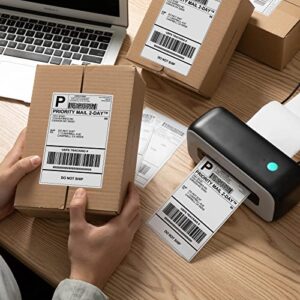 Shipping Label Printer, Thermal Printer for Shipping Labels, Label Printer for Shipping Packages - Compatible with USPS, Amazon, Shopify, Etsy, Ebay, Works with Windows & Mac, ChromeOS