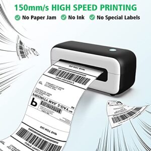 Shipping Label Printer, Thermal Printer for Shipping Labels, Label Printer for Shipping Packages - Compatible with USPS, Amazon, Shopify, Etsy, Ebay, Works with Windows & Mac, ChromeOS