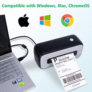 Shipping Label Printer, Thermal Printer for Shipping Labels, Label Printer for Shipping Packages - Compatible with USPS, Amazon, Shopify, Etsy, Ebay, Works with Windows & Mac, ChromeOS