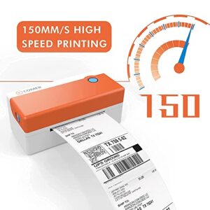 K COMER Shipping Label Printers High Speed 4x6 Commercial Direct Thermal Printer Labels Maker Machine for Shipment Package, Compatible with Amazon Ebay Shopify Etsy UPS on Windows/Mac/Linux