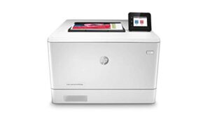 hp laserjet pro m454 m454dw laser printer – color (renewed)