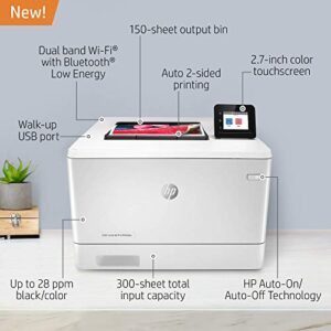 HP LaserJet Pro M454 M454dw Laser Printer - Color (Renewed)