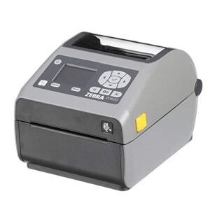 zebra zd620d direct thermal desktop printer with lcd screen 203 dpi print width 4 in ethernet serial usb zd62142-d01f00ez (renewed)