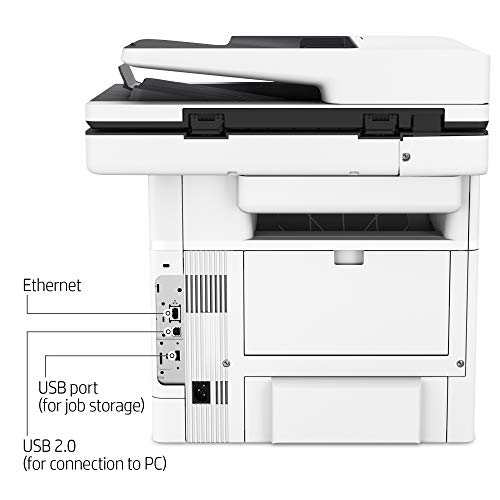 HP LaserJet Enterprise MFP M528dn Monochrome All-in-One Printer with built-in Ethernet & 2-sided printing (1PV64A)