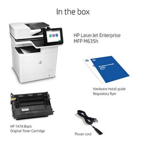 HP LaserJet Enterprise MFP M635h Monochrome All-in-One Printer with built-in Ethernet & 2-sided printing (7PS97A)