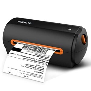 rongta rp422 thermal shipping label printer, desktop 4×6 label printer, thermal label maker compatible with etsy, shopify, ebay, amazon, fedex, support multiple systems