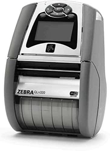 Zebra QH3-AUNA0M00-00 QLN320 Direct Thermal Printer - Monochrome - Portable - Label Print - 2.90 inch Print Width - Peel Facility - 3 in/s Mono - 203 dpi - 128 MB - Bluetooth - Wireless LAN - USB - Se