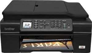 brother mfc-j475dw printer- compact wireless inkjet all-in-one with duplex printing