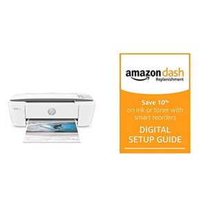 hp deskjet 3755 compact all-in-one wireless printer + amazon dash replenishment digital setup guide