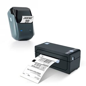 jadens thermal label printer & bluetooth label maker