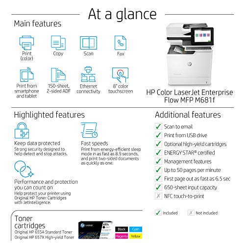 HP Color LaserJet Enterprise MFP M681f