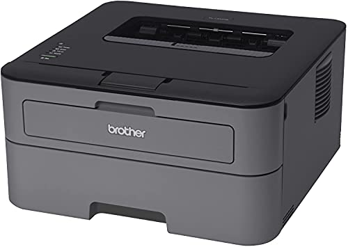 Brother HL-L23 00D Compact Wired Laser Monochrome Printer - Auto Duplex Printing - Print Up to 26 Pages/Minute - Up to 250 Sheet Paper Input - 2400 x 600 DPI - Hi Speed USB + HDMI Cable