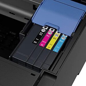 Epson Workforce Pro WF-7820 Wide-Format Wireless All-in-One Color Inkjet Printer, Black - Print Scan Copy Fax - 4.3" Touchscreen, 25 ppm, 4800 x 2400 dpi, Auto 2-Sided Printing, 13"x19", 50-Sheet ADF