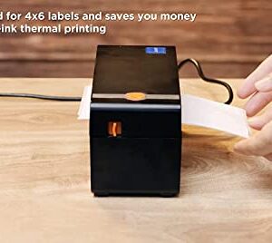 Beeprt BY426BT | High Speed Thermal Label Printer for 4X6 Labels | Bluetooth Enabled | Free Label Holder | Compatible with Windows, MacOS, Android and iOS Systems | 12 Month Free Replacement Warranty…