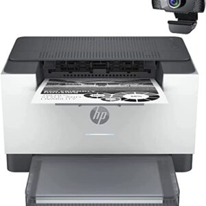 HP Laserjet M209dwe Single-Function Wireless Monochrome Laser Printer - Print only - 30 ppm, 600 x 600 dpi, 8.5" x 14" Legal, Auto Duplex Printing, USB, WiFi, Ethernet, Cbmou External Webcam