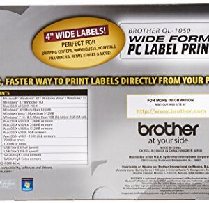 Brother QL-1050 Wide Format PC Label Printer