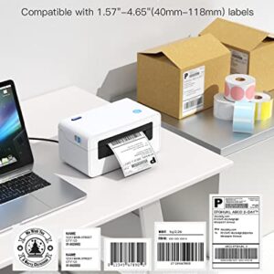 POLONO Shipping Label Printer, 4x6 Thermal Label Printer for Shipping Packages, Commercial Direct Thermal Label Maker, Shipping Label, 4 x 6 Direct Thermal Labels, 220 Labels/Roll