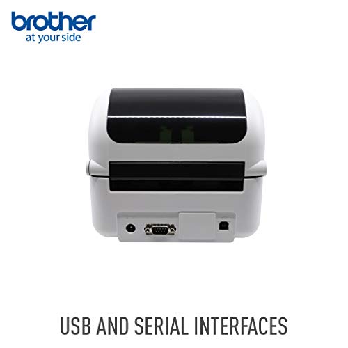 Brother TD-4410D Desktop Direct Thermal Printer - Monochrome - Label Print - USB - Serial