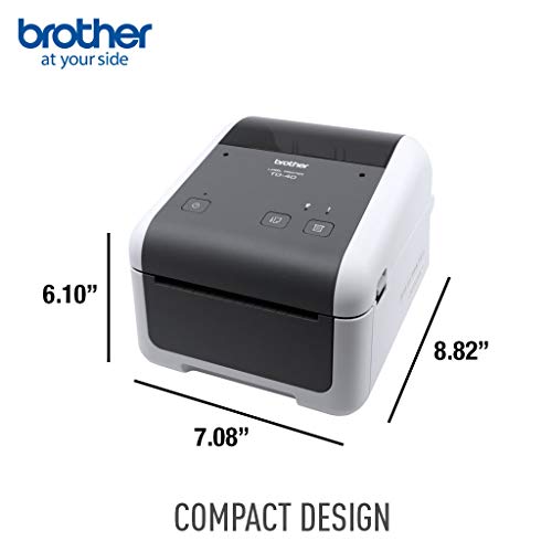 Brother TD-4410D Desktop Direct Thermal Printer - Monochrome - Label Print - USB - Serial